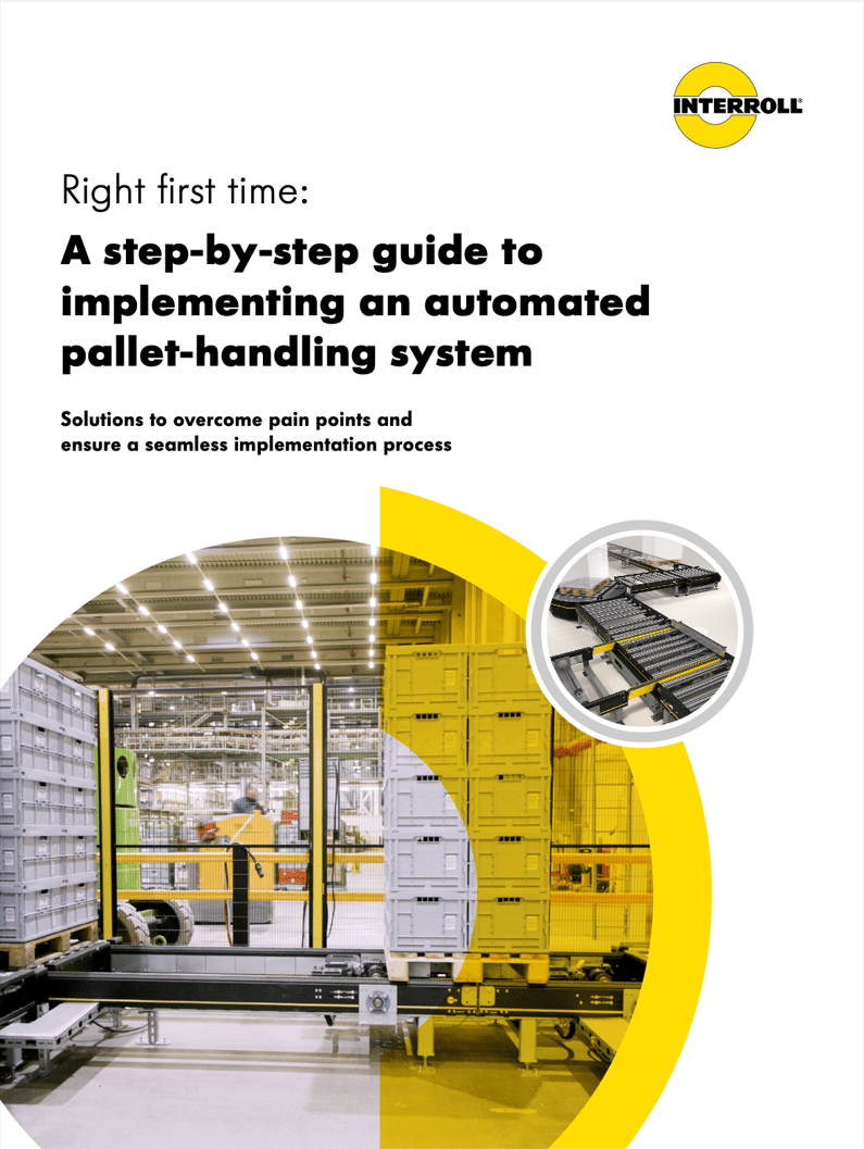 The ideal preparation for implementing a pallet conveyor system